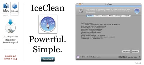 Обслуживание и оптимизация Mac OS с помощью IceClean ~ macOS